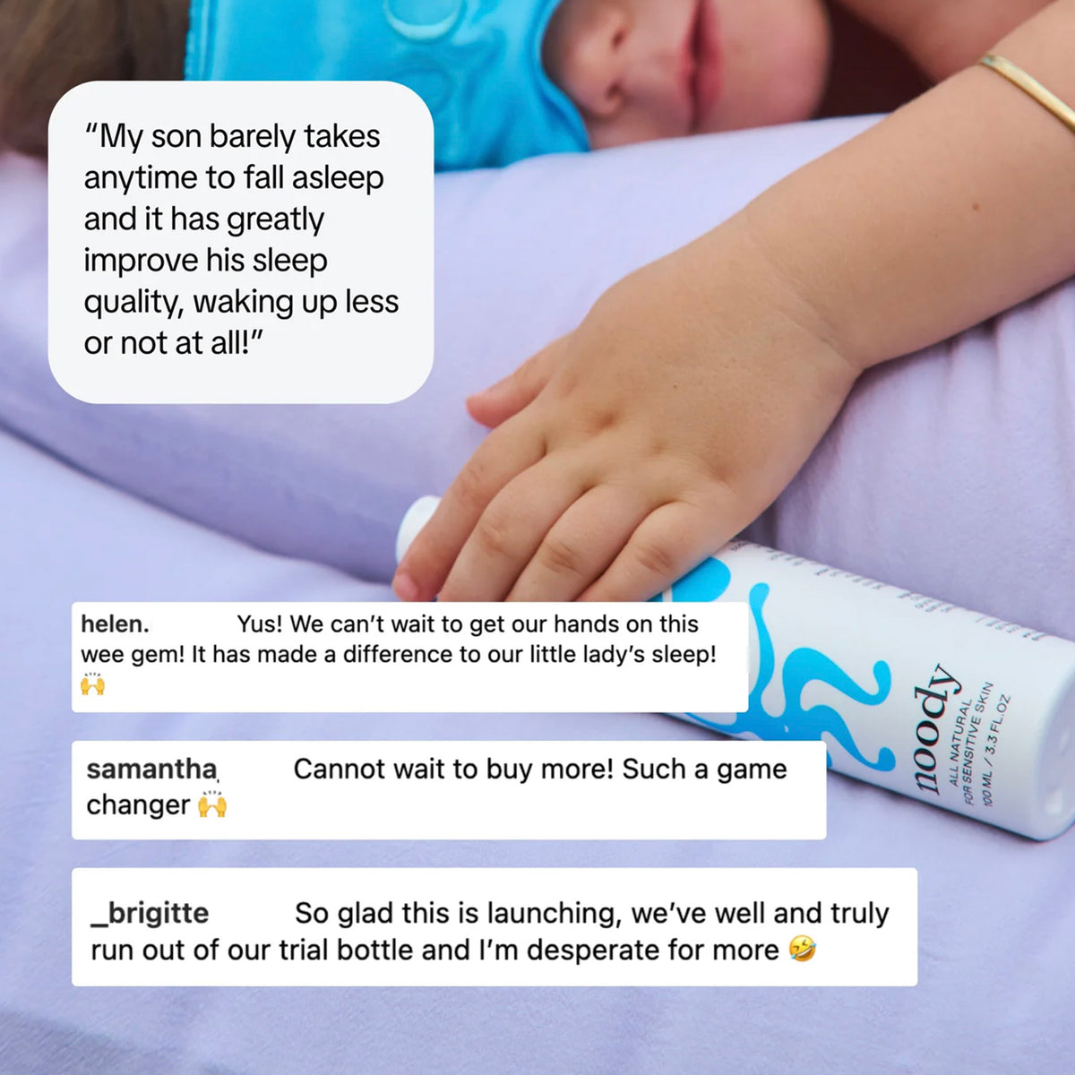 Noody Bedtime Bestie Sleep Support Spray | Tea Pea