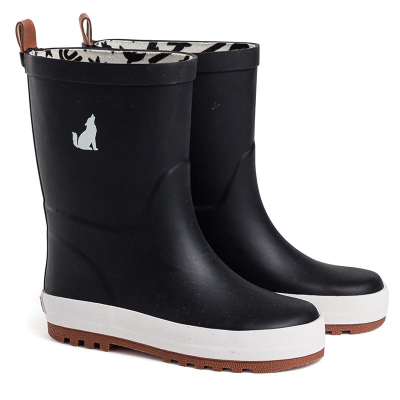 Crywolf Rain Boots - Black | Tea Pea