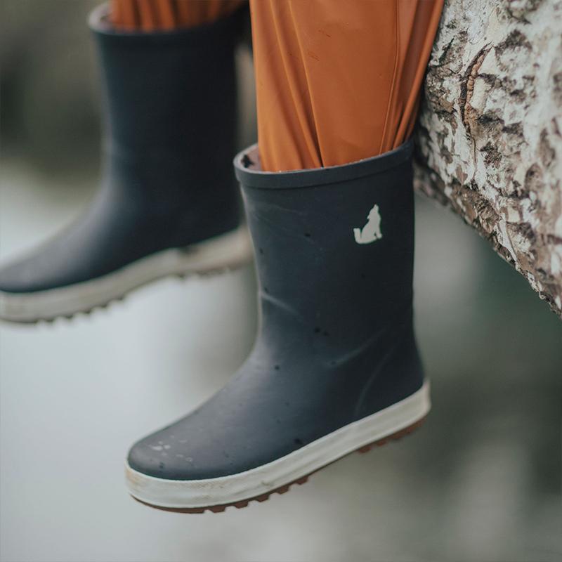 Crywolf Rain Boots - Black | Tea Pea