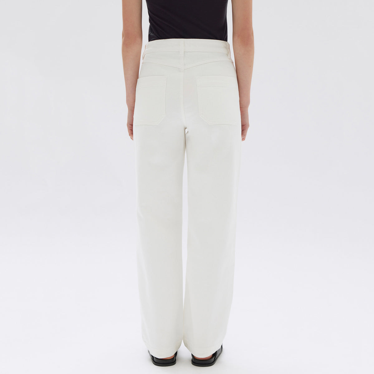 Assembly Label Eleanor Pants - Vintage White | Tea Pea