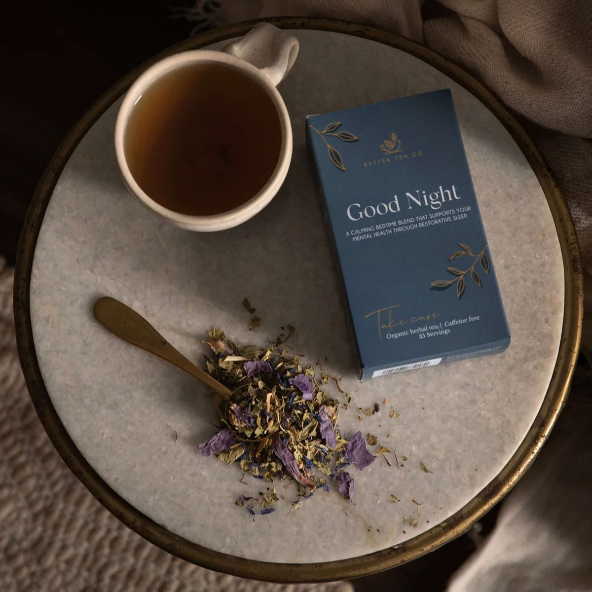 Better Tea Co. Wellness Tea - Good Night | Sleep Tea | Tea Pea
