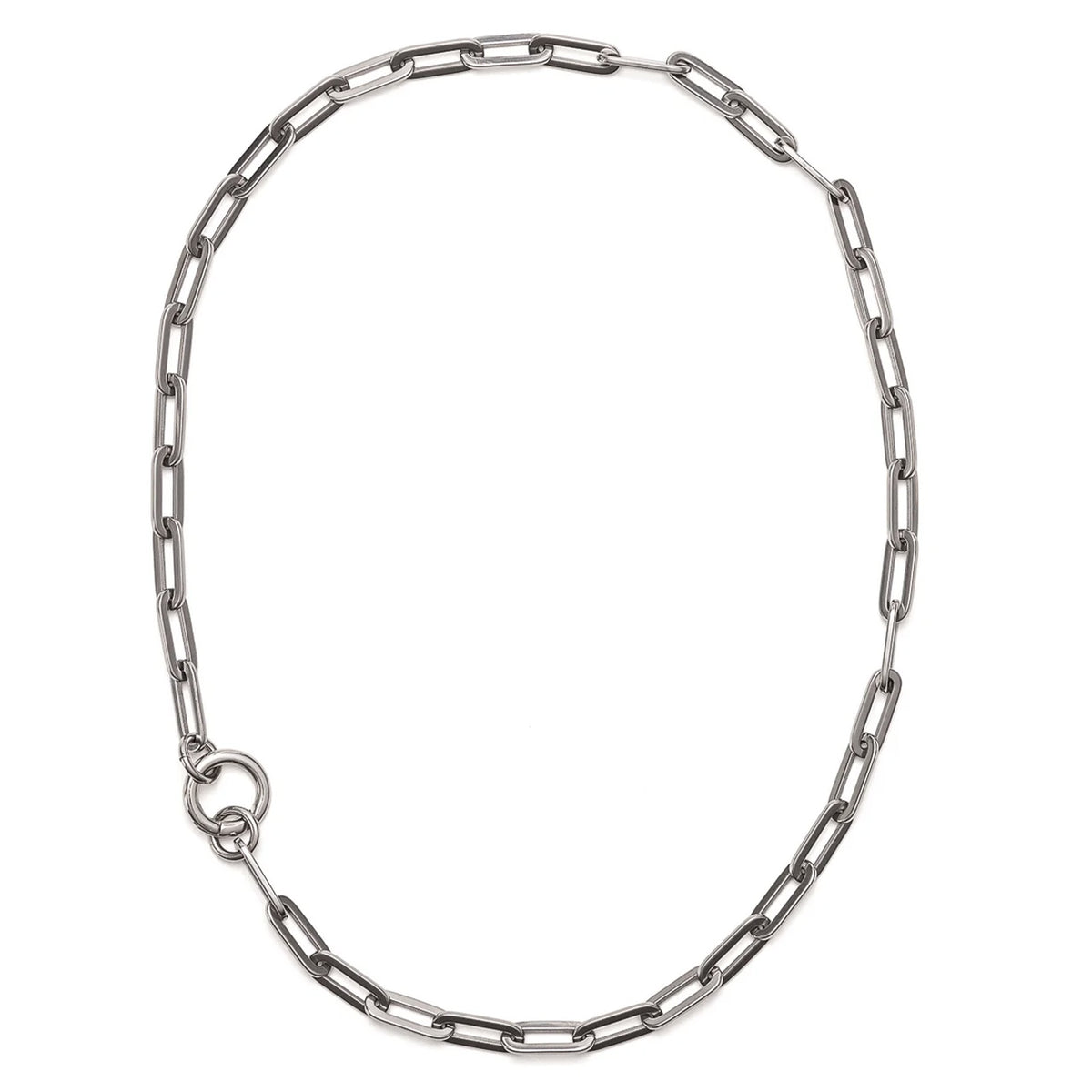 Cathy Pope Long Loop Necklace Stainless Steel - Long | Tea Pea