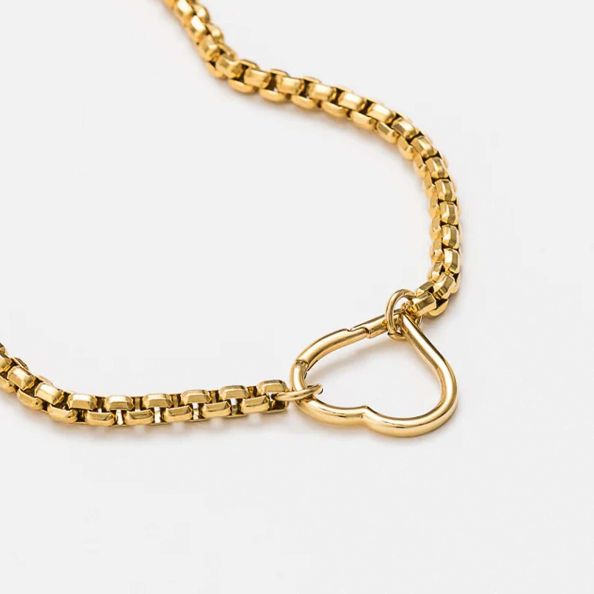 Cathy Pope Heart Clasp Large - Gold | Tea Pea