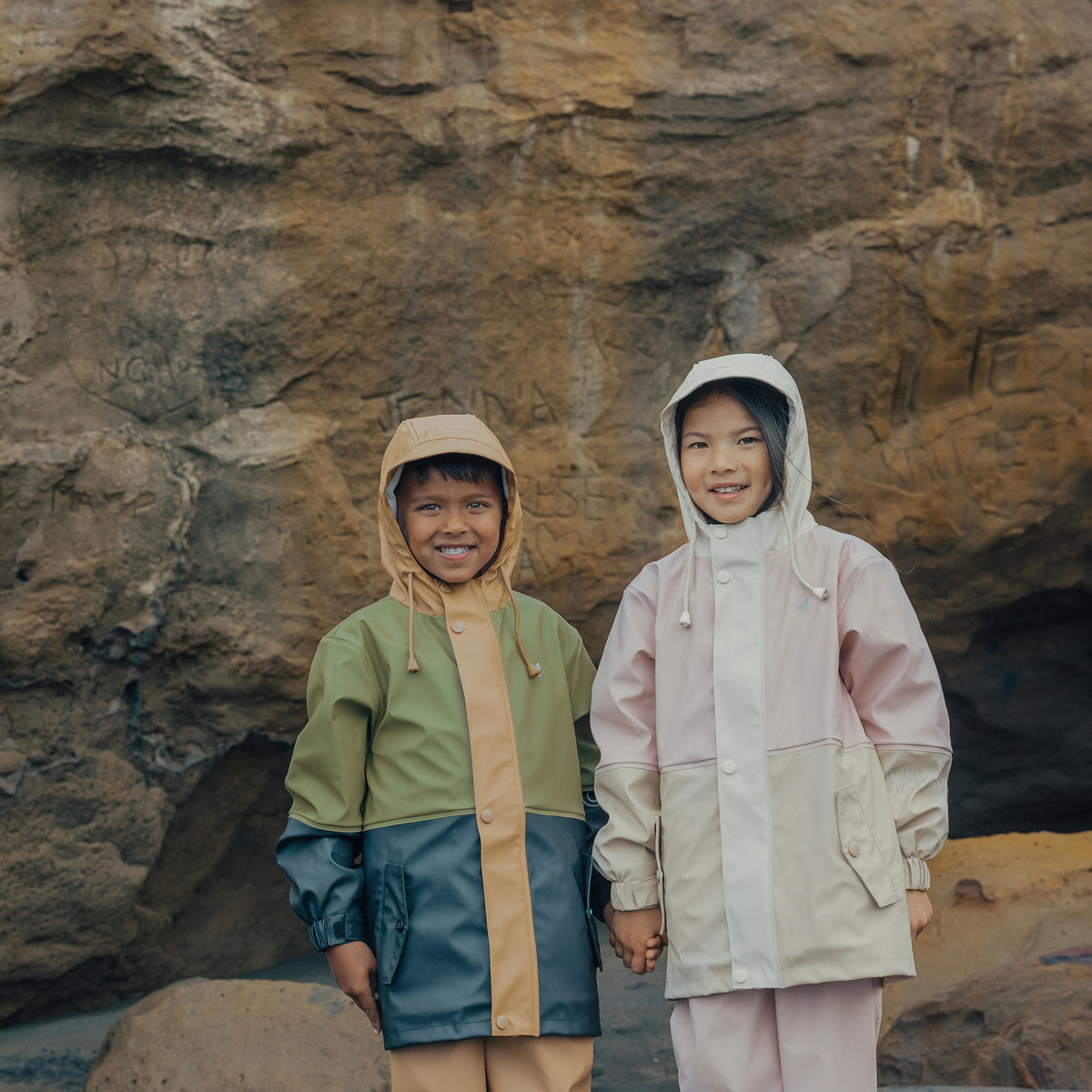 Crywolf Explorer Jacket - Fern Block | Tea Pea