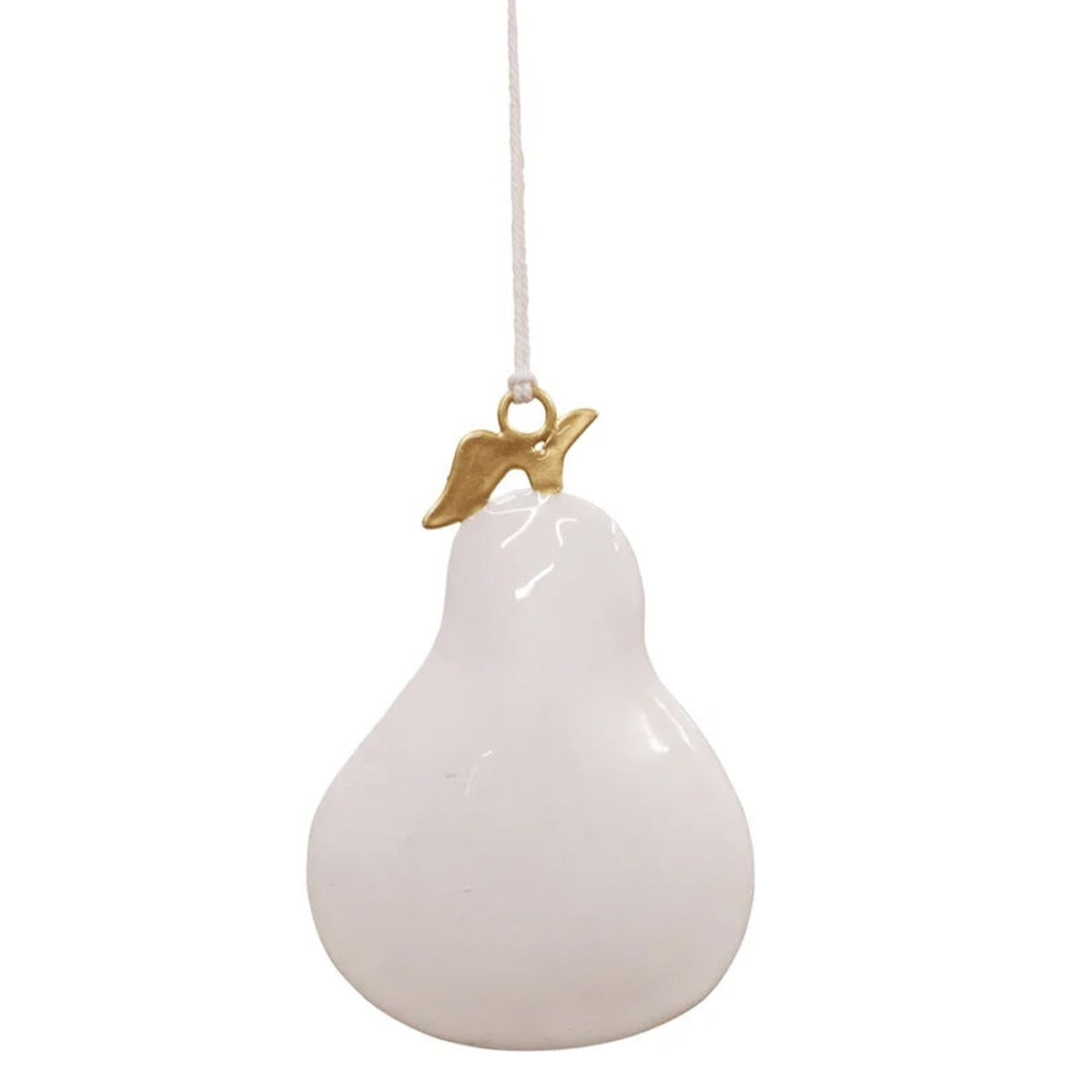 Enamel Pear Christmas Decoration | Tea Pea
