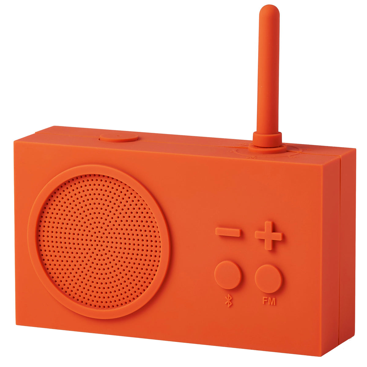 Lexon TYKHO 3 FM Radio & Bluetooth Speaker - Orange | Tea Pea