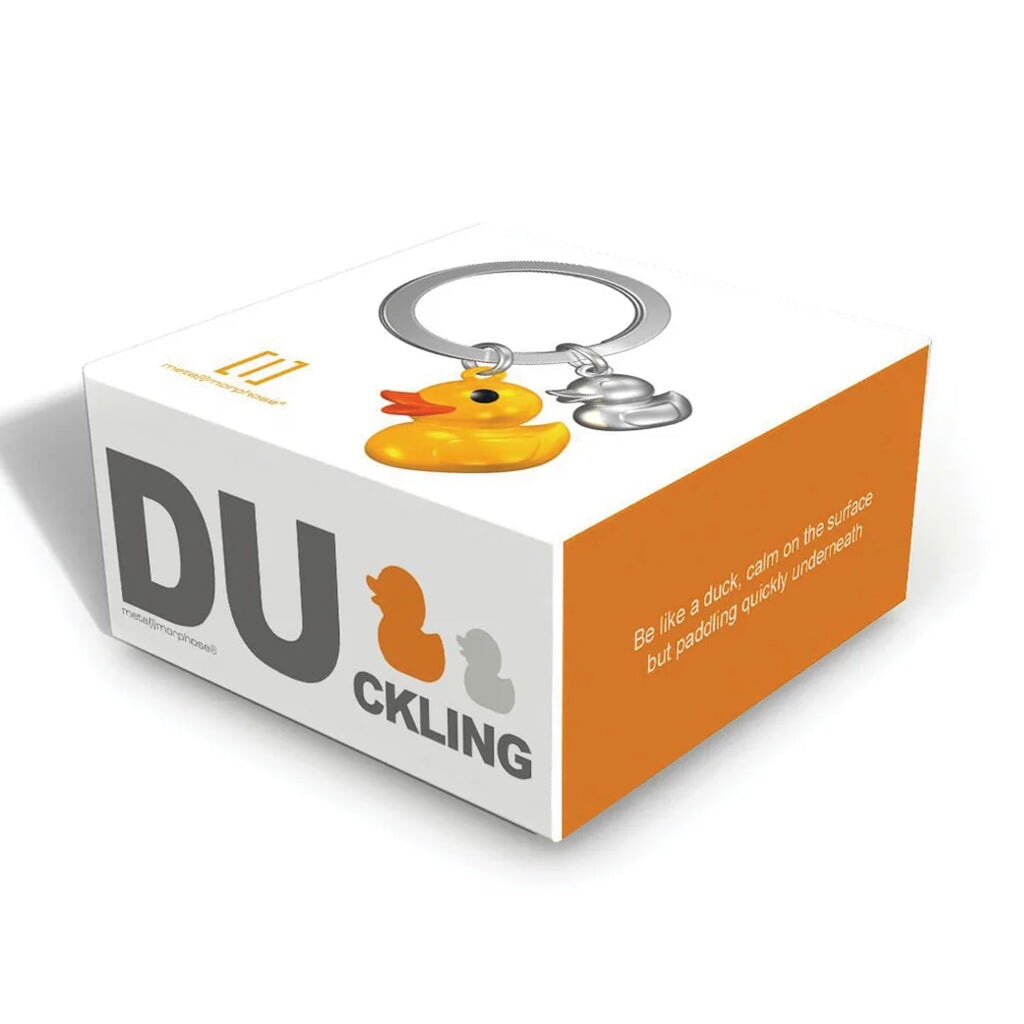 Meta[l]morphose Keychain - Duck | Tea Pea