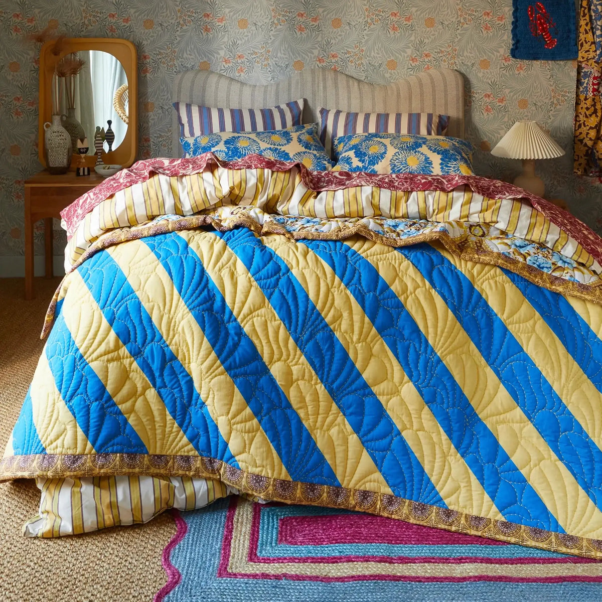 Sage x Clare Margaret Blanket | Tea Pea