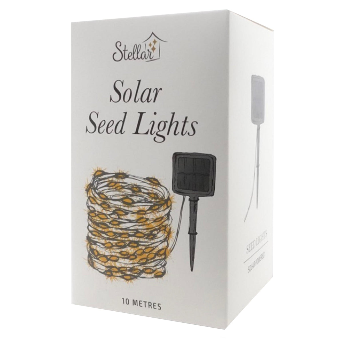 Solar LED Seed Lights - Silver | Tea Pea
