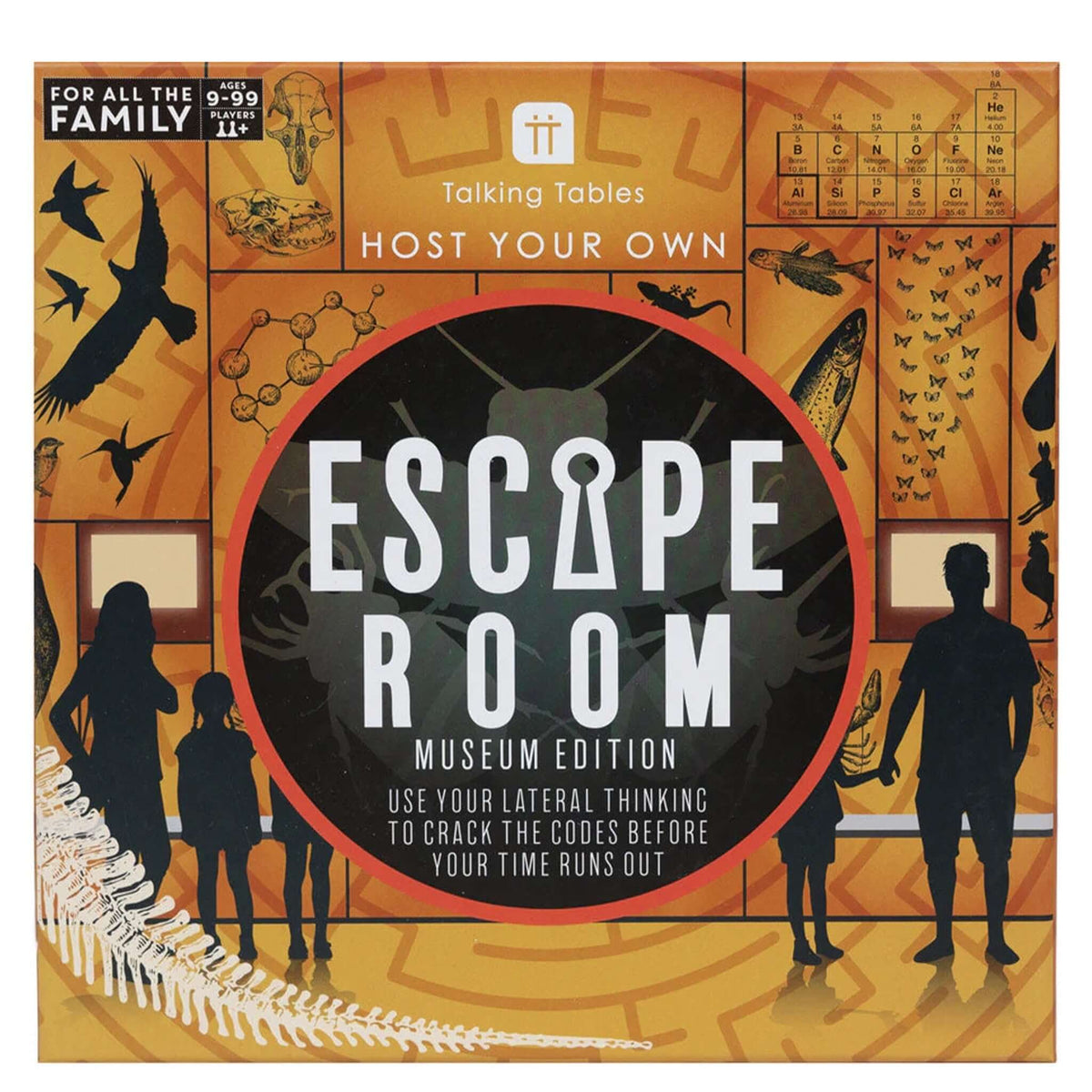 Talking Tables Host your own Family Escape Room - Museum Edition | Tea Pea
