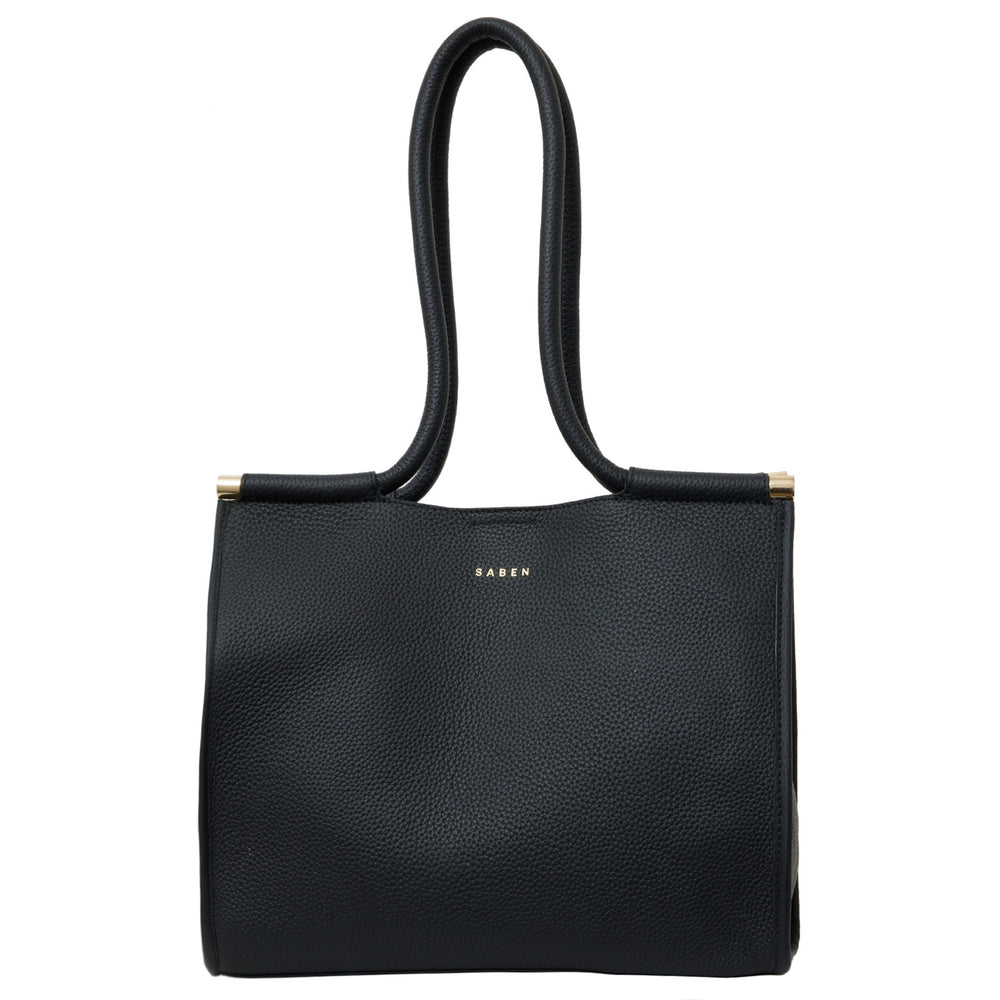 Saben Callie Tote - Black & Bronze | Tea Pea