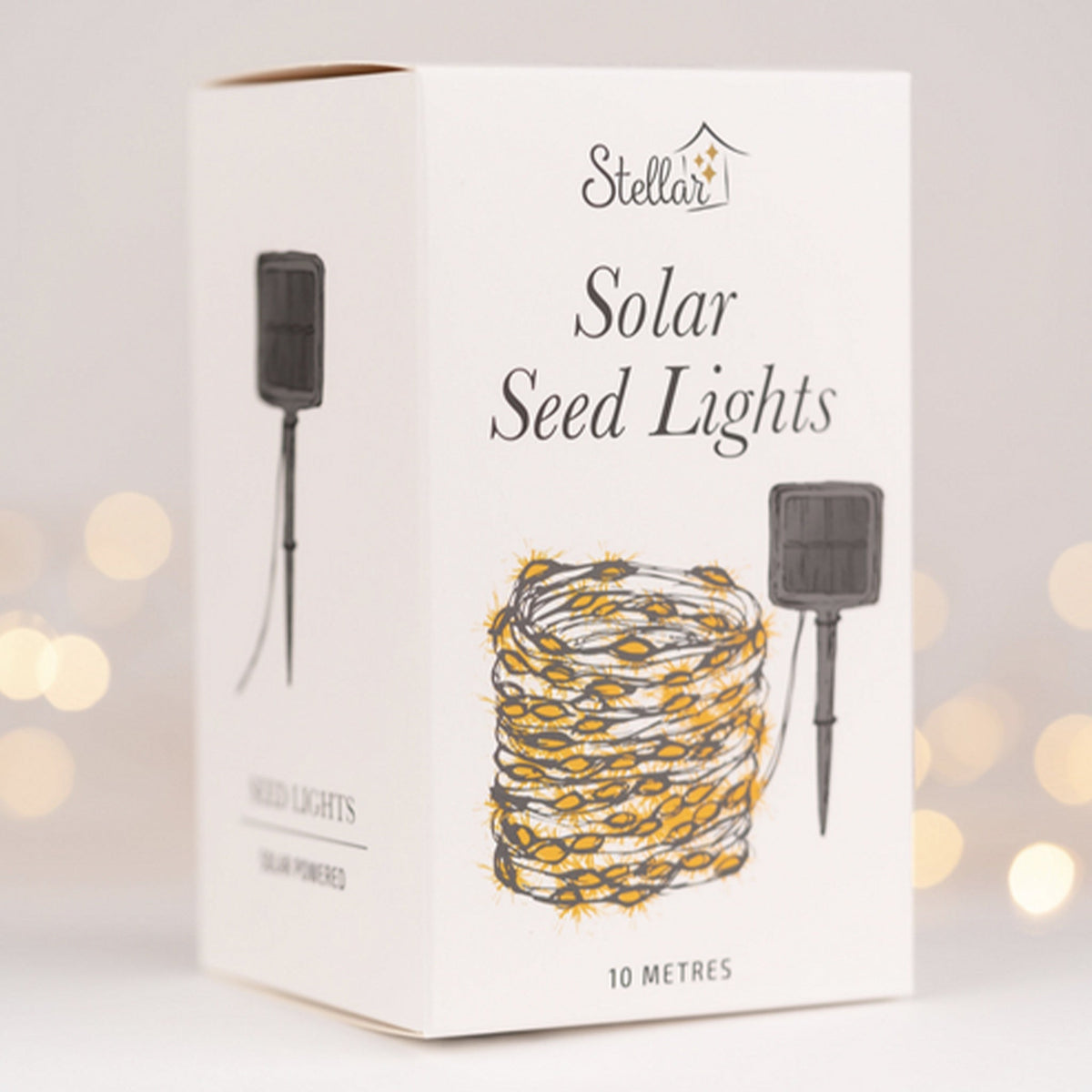 Solar LED Seed Lights - Silver | Tea Pea