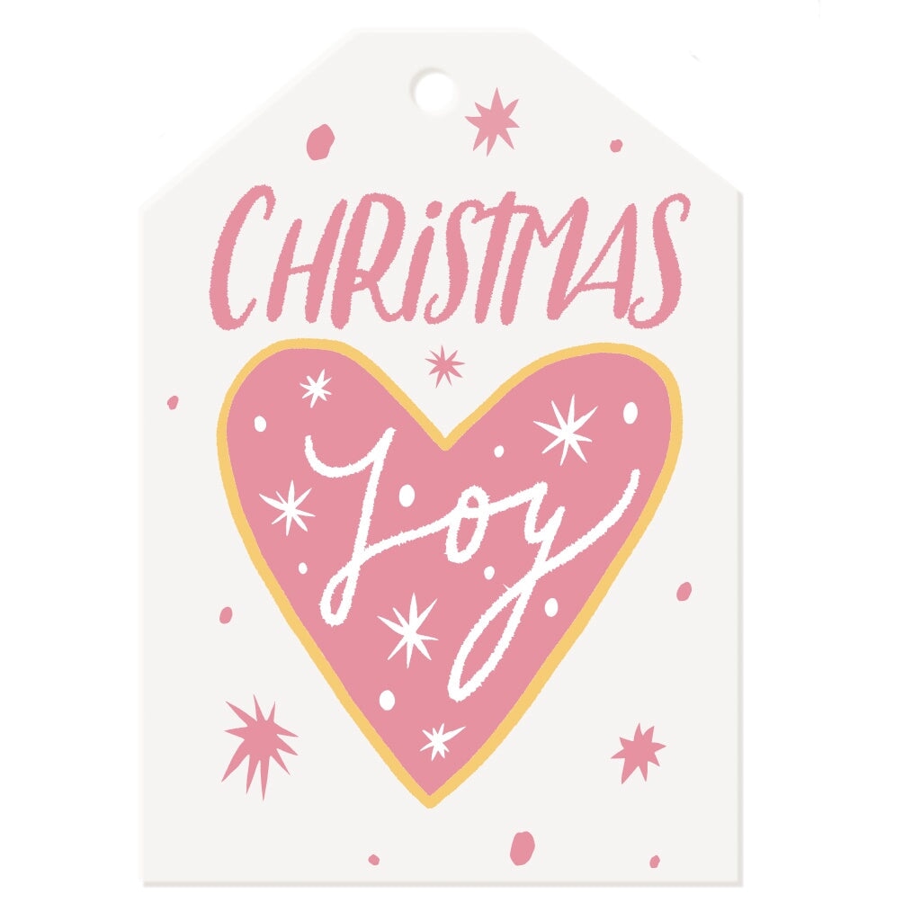 Tea Pea Christmas Gift Tag - Christmas Joy | Tea Pea